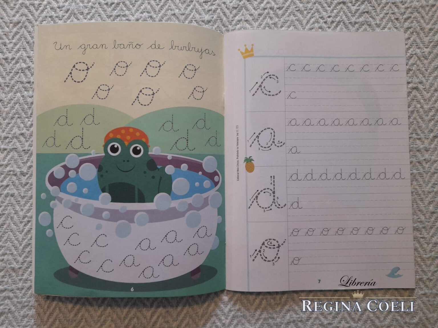 CURSIVA 1 - Librería Regina Coeli