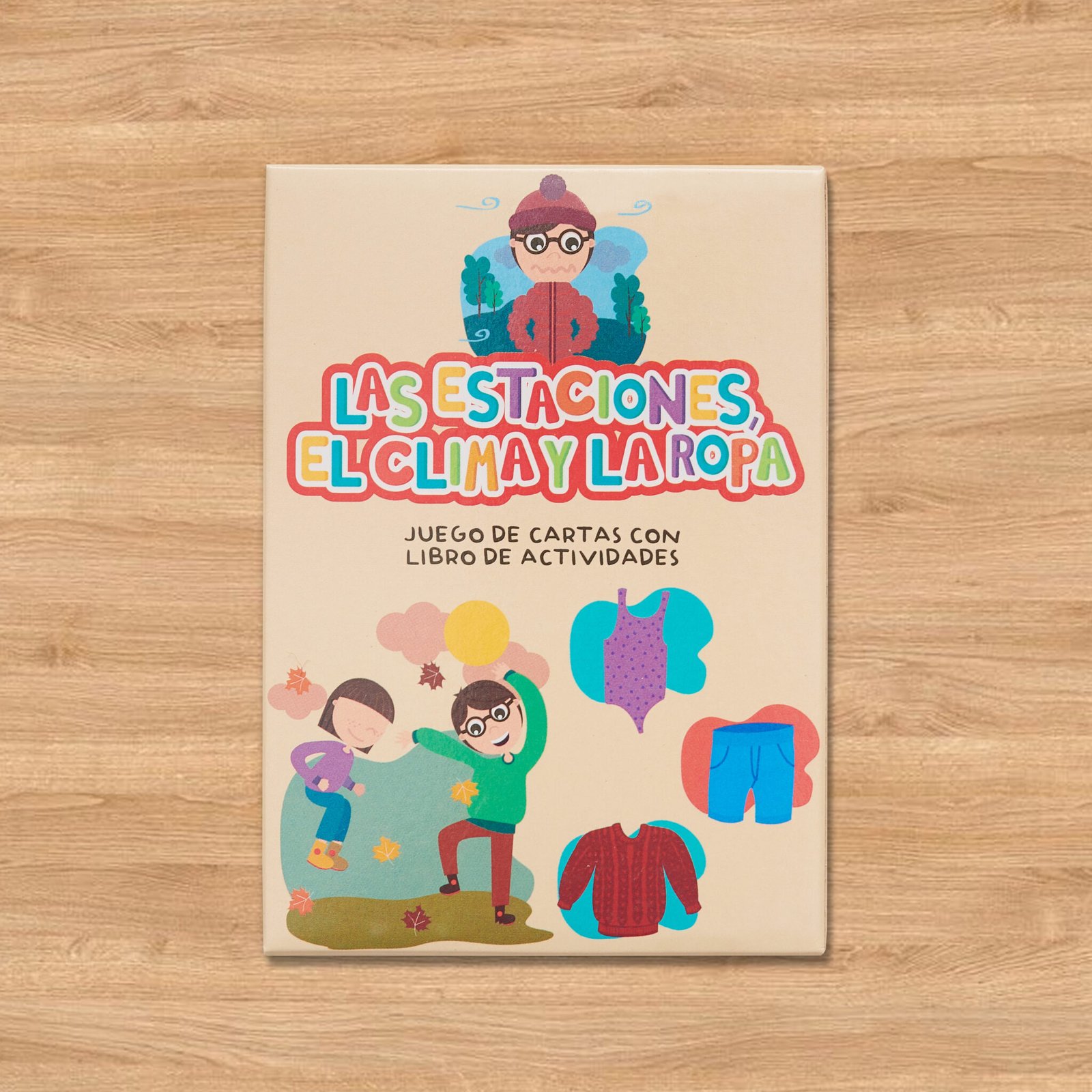 LAS ESTACIONES, EL CLIMA Y LA ROPA – Cartas Didácticas