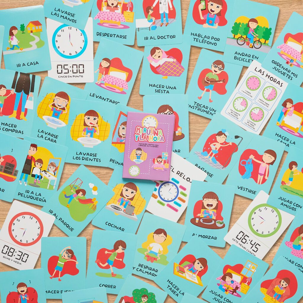 MI RUTINA Y LA HORA – Cartas Didácticas