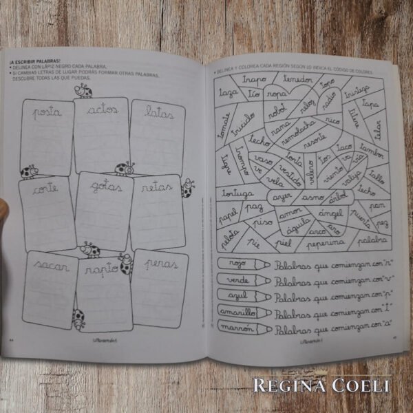 LETRAMANÍA 4. Jugamos y escribimos en cursiva